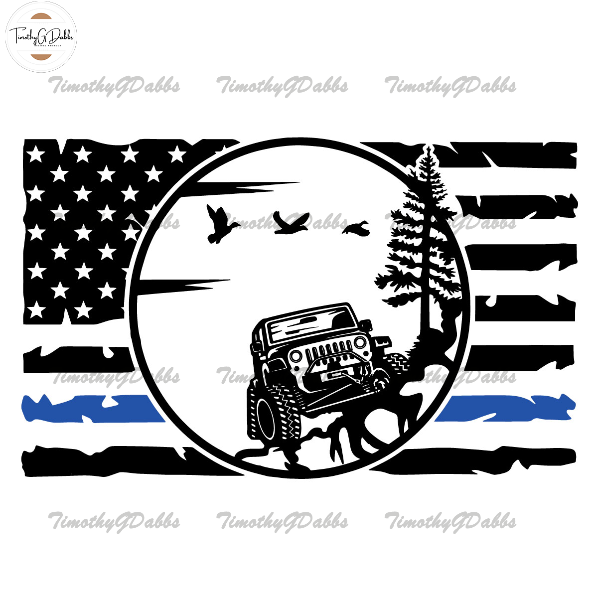 Patriotic Distressed US Flag Jeep Svg, Jeep Svg, Jeep Lovers | Inspire ...