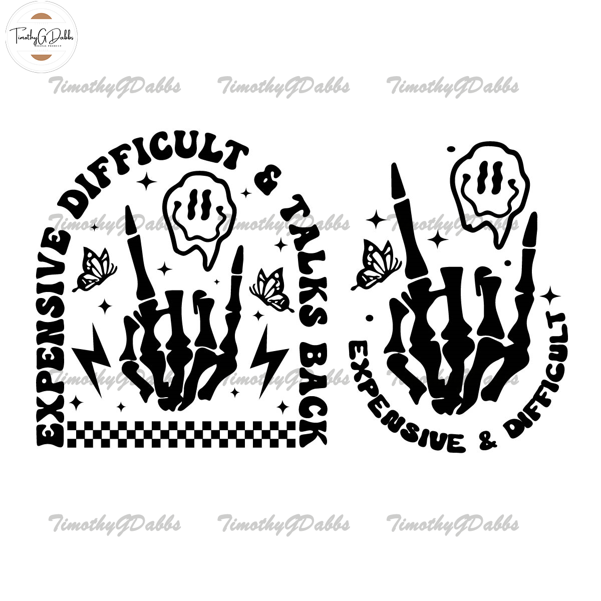 Expensive Difficult And Talks Back Svg, Expensive And Diffic | Inspire ...