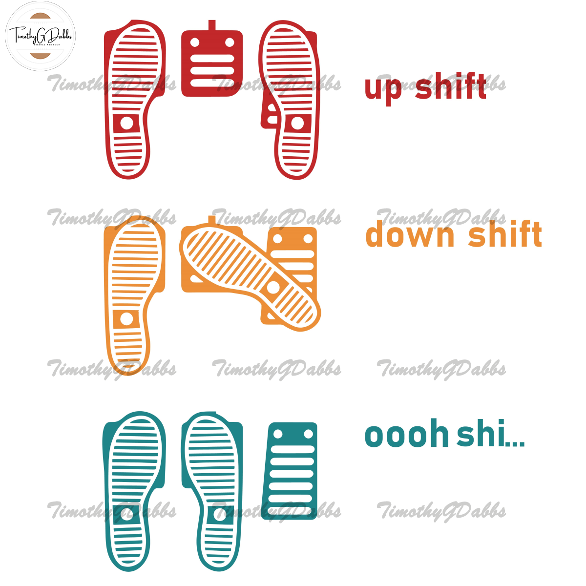 Up Shift Down Shift Oh Shift Svg Files For Cricut,Fathers Da | Inspire ...