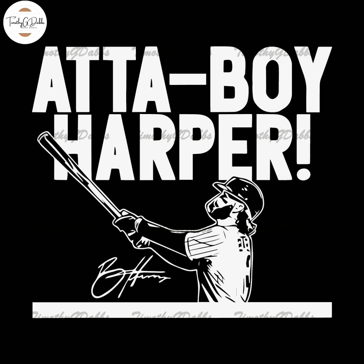 Phillies Atta Boy Harper Svg, Atta Boy Harper Baseball Svg, | Inspire Uplift
