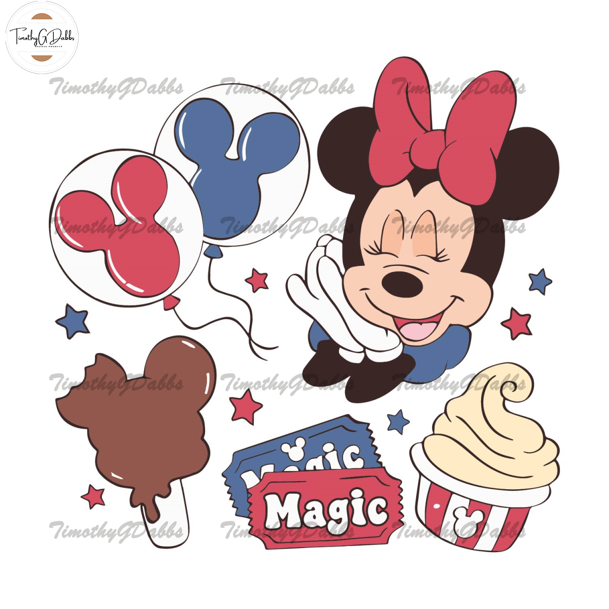 Mouse Popsicle Svg, Mouse Patriotic Svg, Mouse And Friends S | Inspire ...