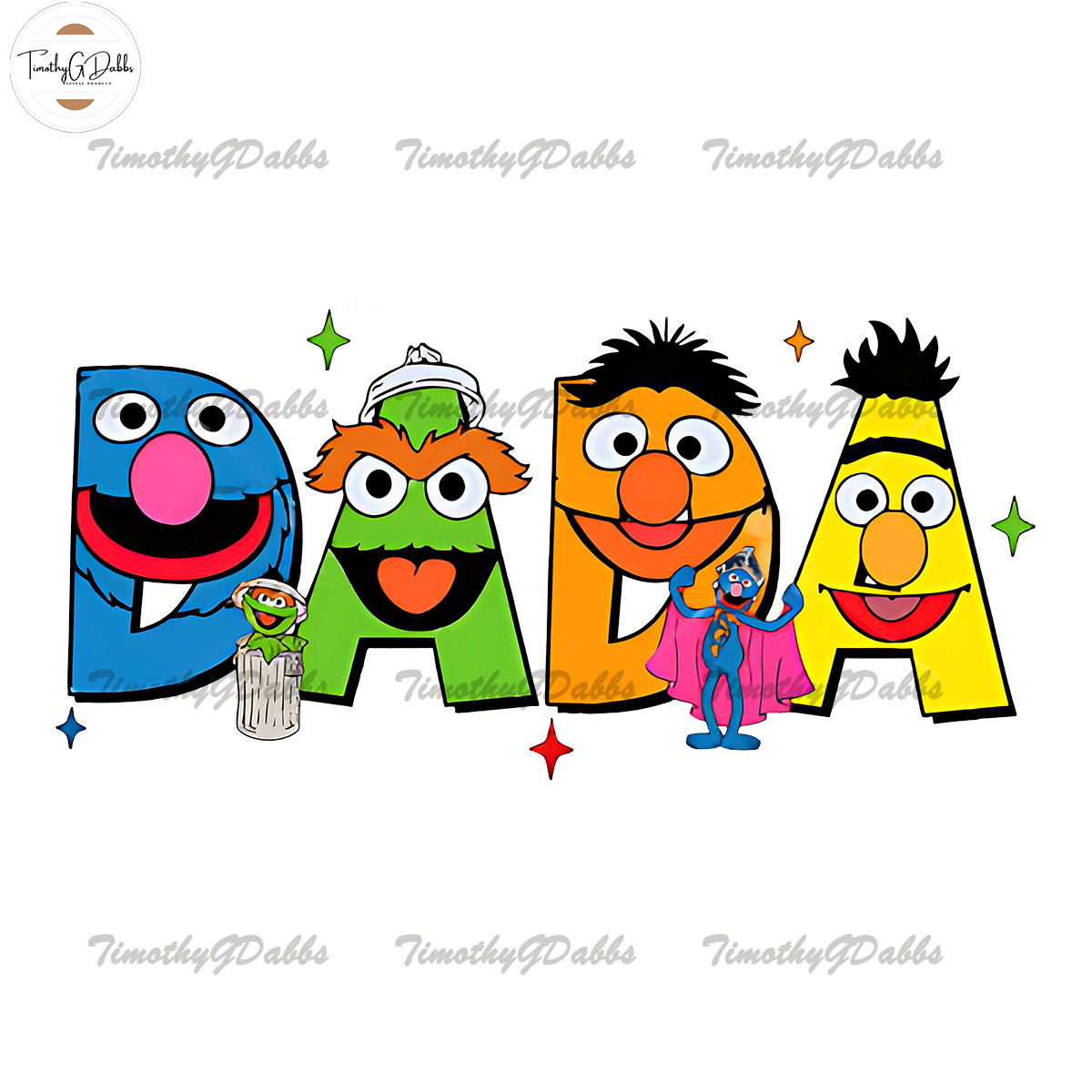 Dada Sesame Street PNG, Dad Sesame Street PNG | Inspire Uplift