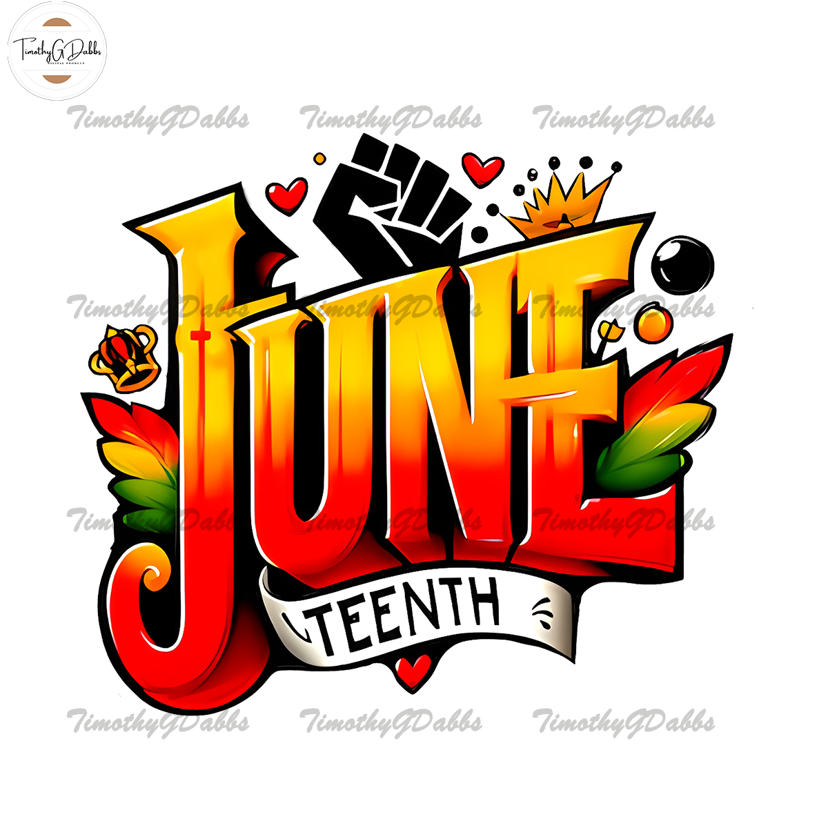 Juneteenth Graffiti Png Sublimation Design Download, Junetee | Inspire ...