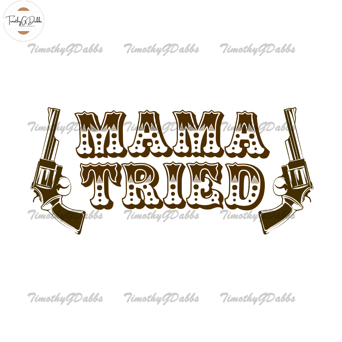 Mama Tried Vintage Western Mom PNG,Fathers day svg, Trending | Inspire ...