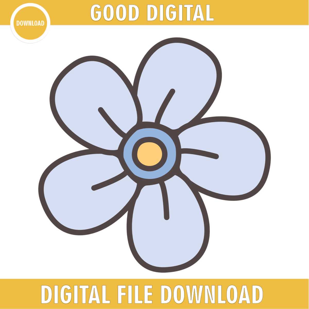 Flower Bunga 4th Of July Patriotic Day SVG | Inspire Uplift