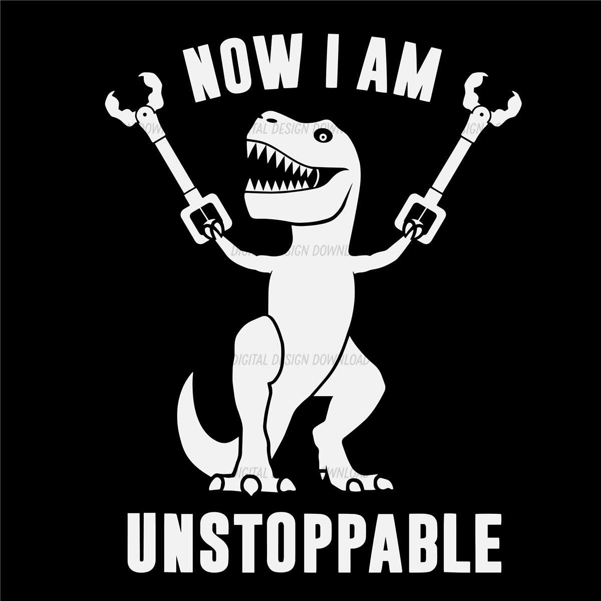 Now I Am Unstoppable Svg, Trending Svg, Dinosaur Svg, T Rex | Inspire ...