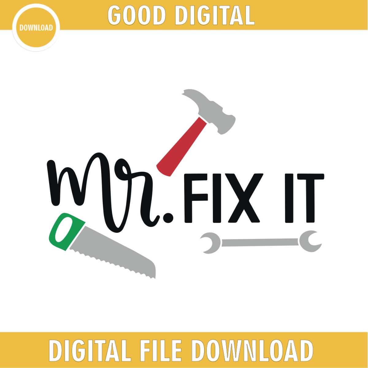 Mr Fix It Svg | Inspire Uplift