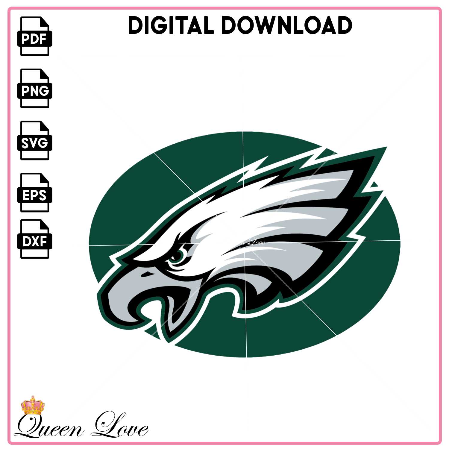 NFL SVG, football Vector, NFL SVG, Philadelphia Eagles store | Inspire ...