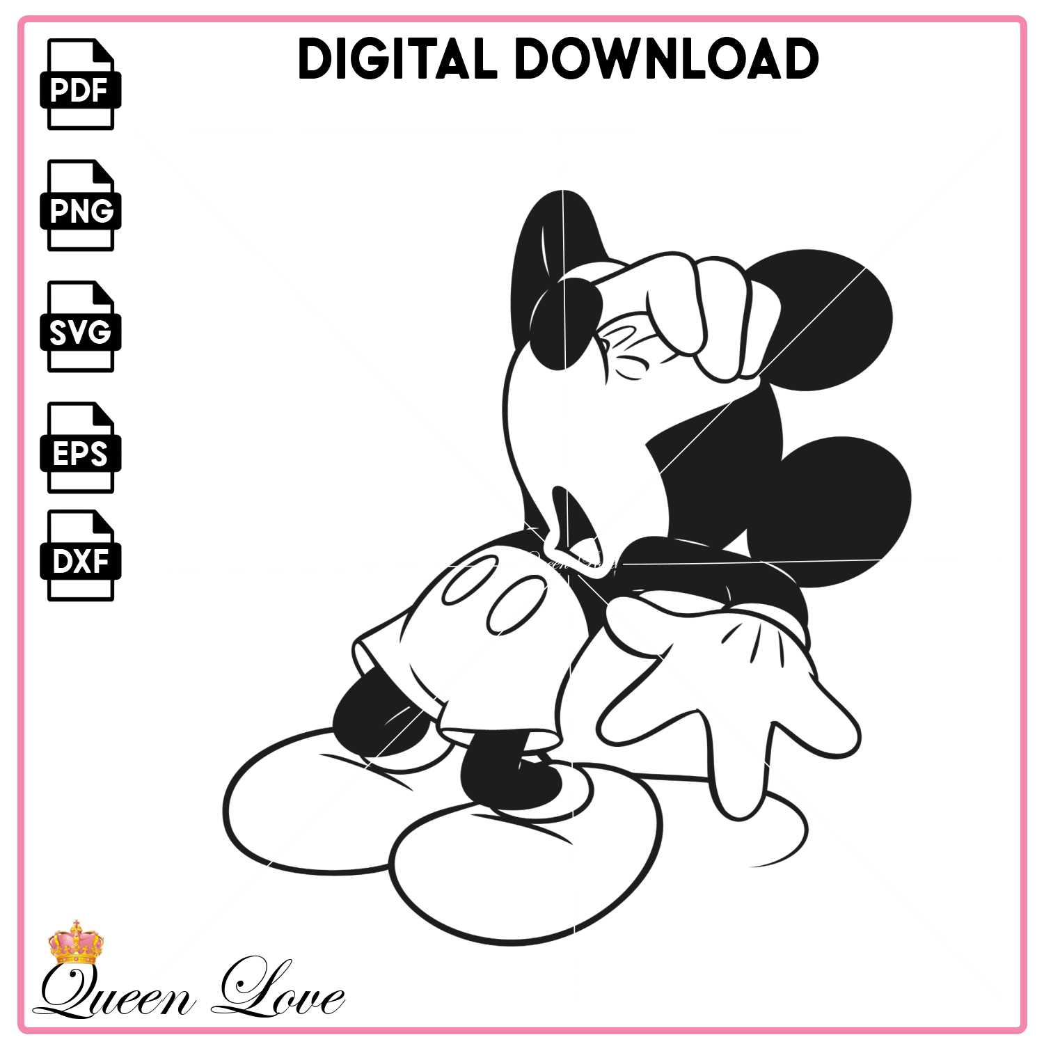 Disney SVG, Mickey Mouse SVG, Mickey shield, Cartoon Movie, - Inspire ...
