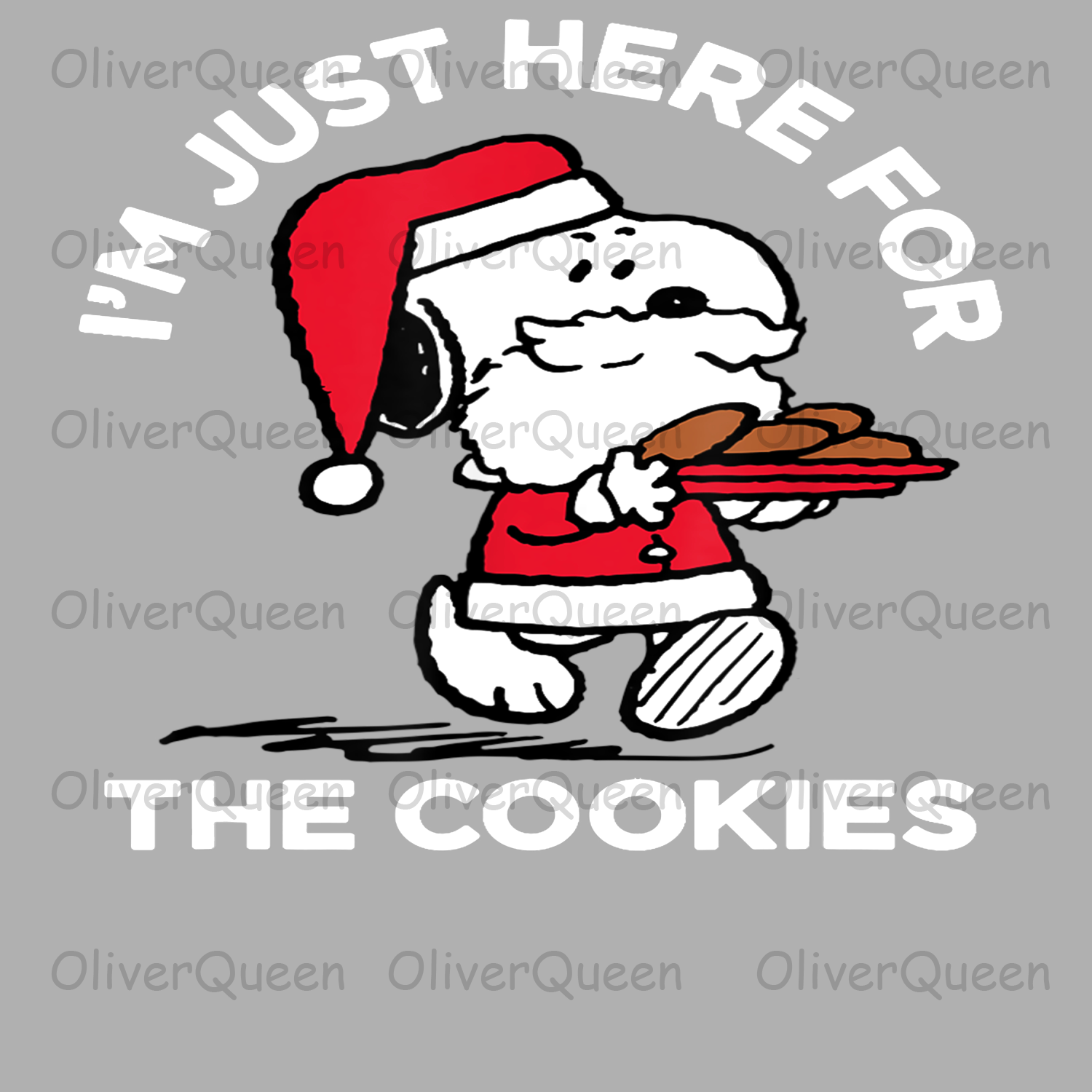 Peanuts Snoopy Santa Cookies, Christmas PNG, Christmas PNG S - Inspire ...