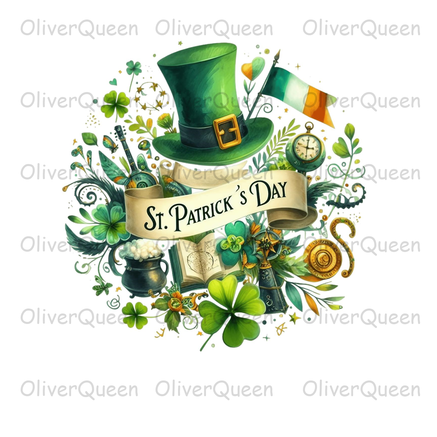 St Patricks Day Png, St Patricks Vector, St Patricks Clipart | Inspire ...