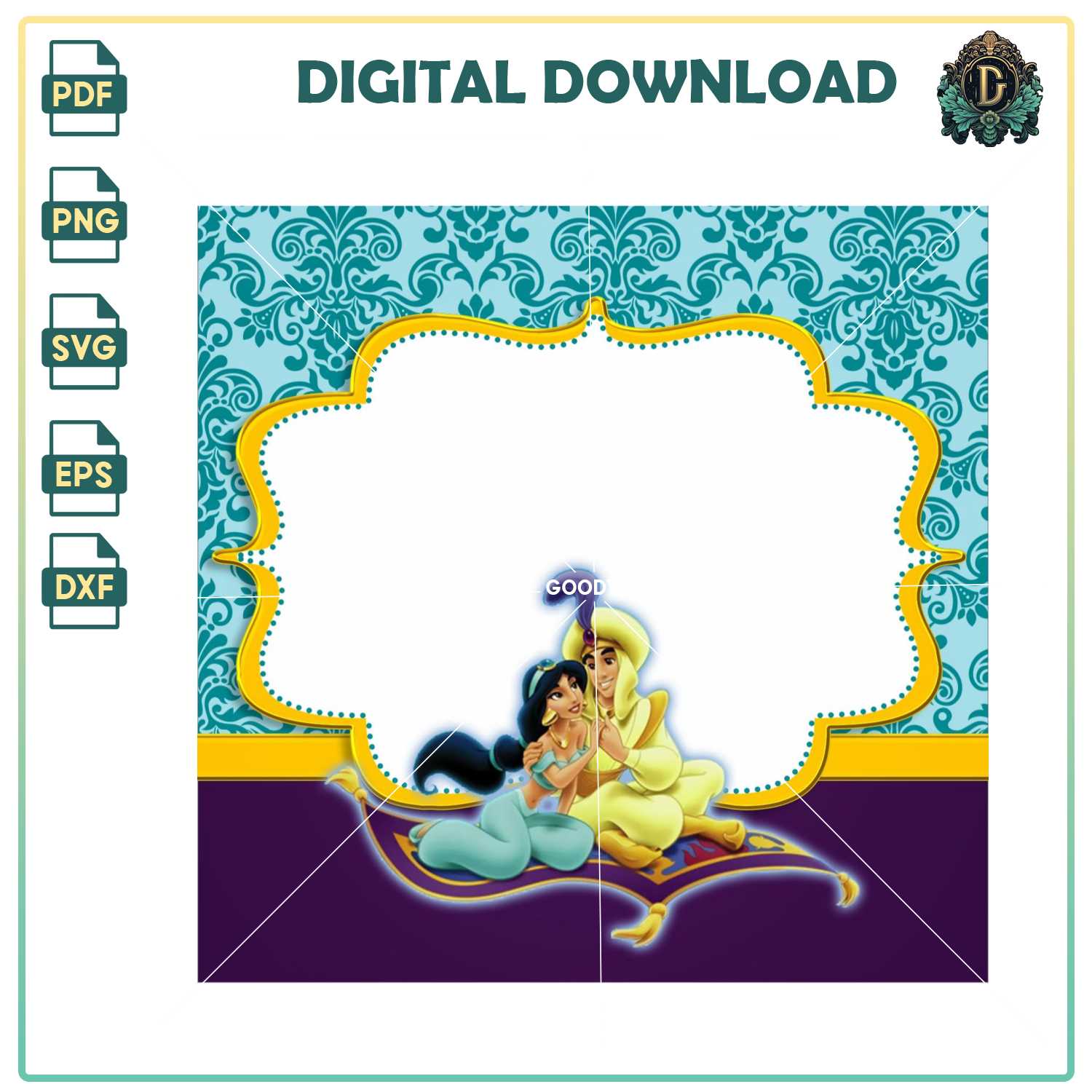 Rajah Aladdin Svg | Inspire Uplift