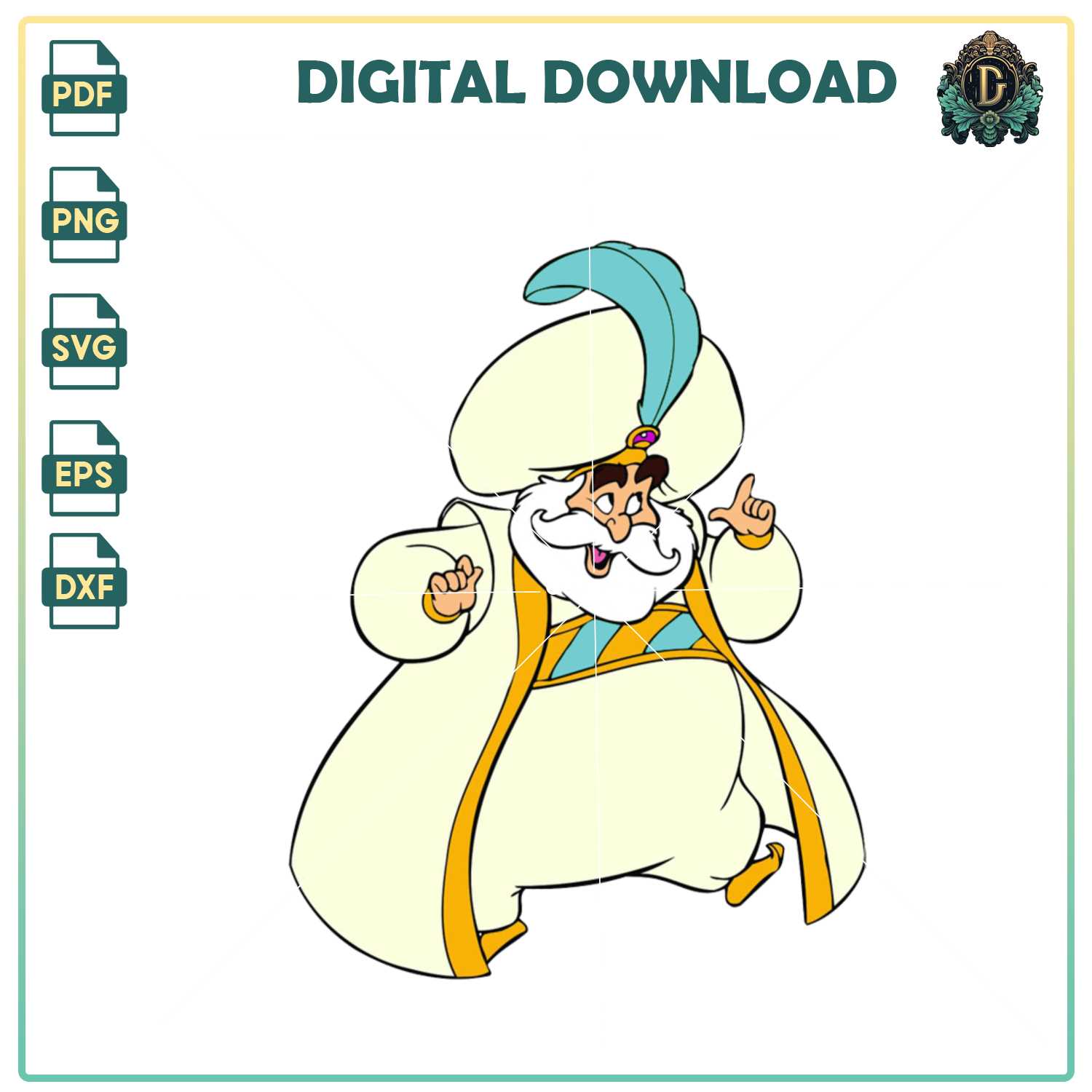 Aladdin Disney adventure fantasy film PNG Vector Embark on a | Inspire ...