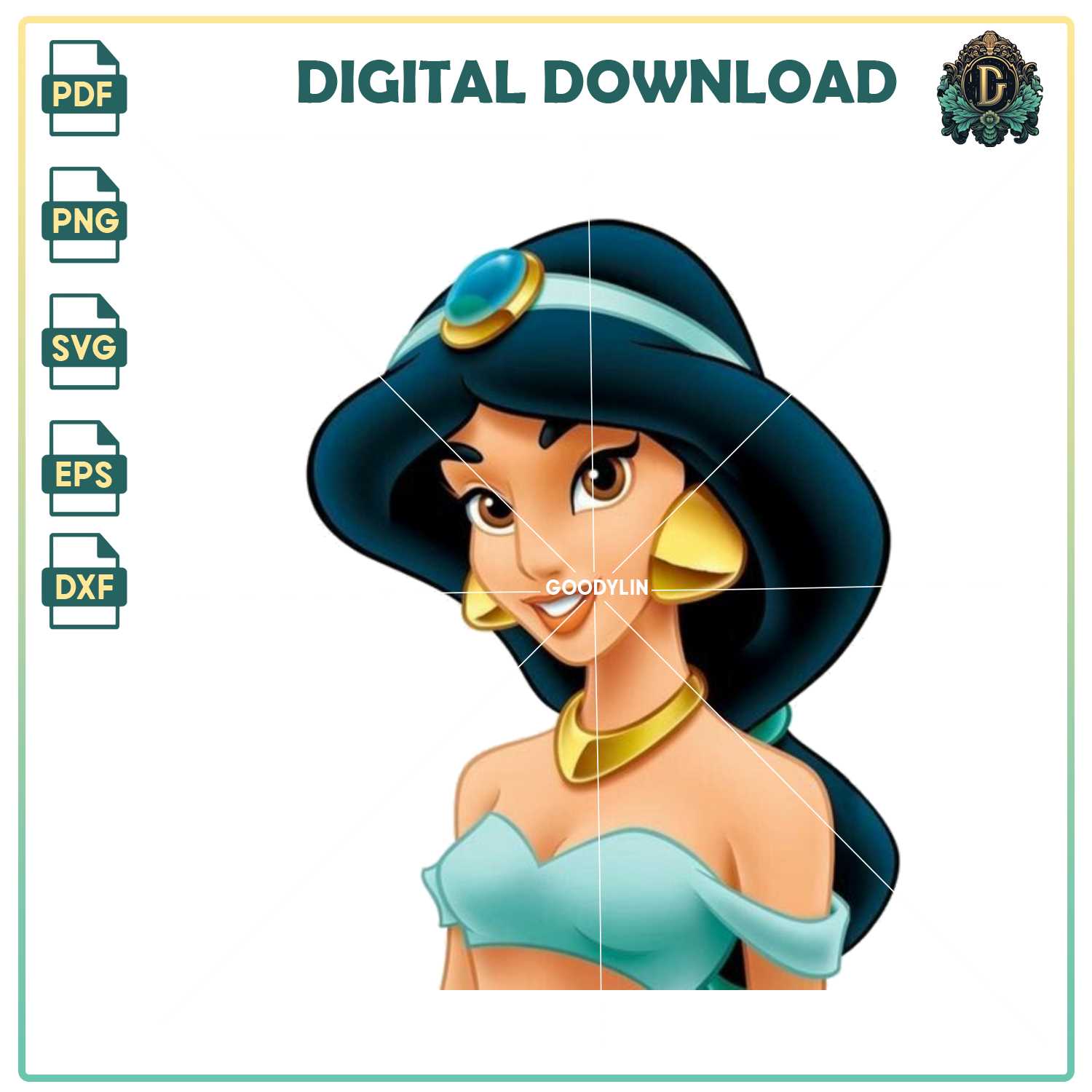 Aladdin Jasmine adventure fantasy PNG Vector Genie, Jafar, A | Inspire ...