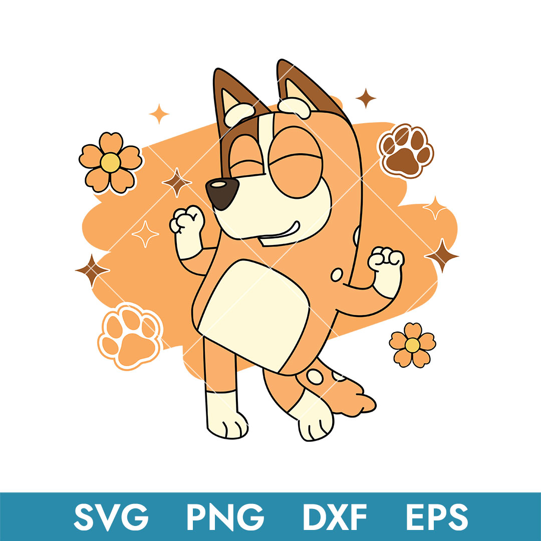 Chilli Mom Svg, Bluey Mommy, Bluey Mother's Day Svg | Inspire Uplift