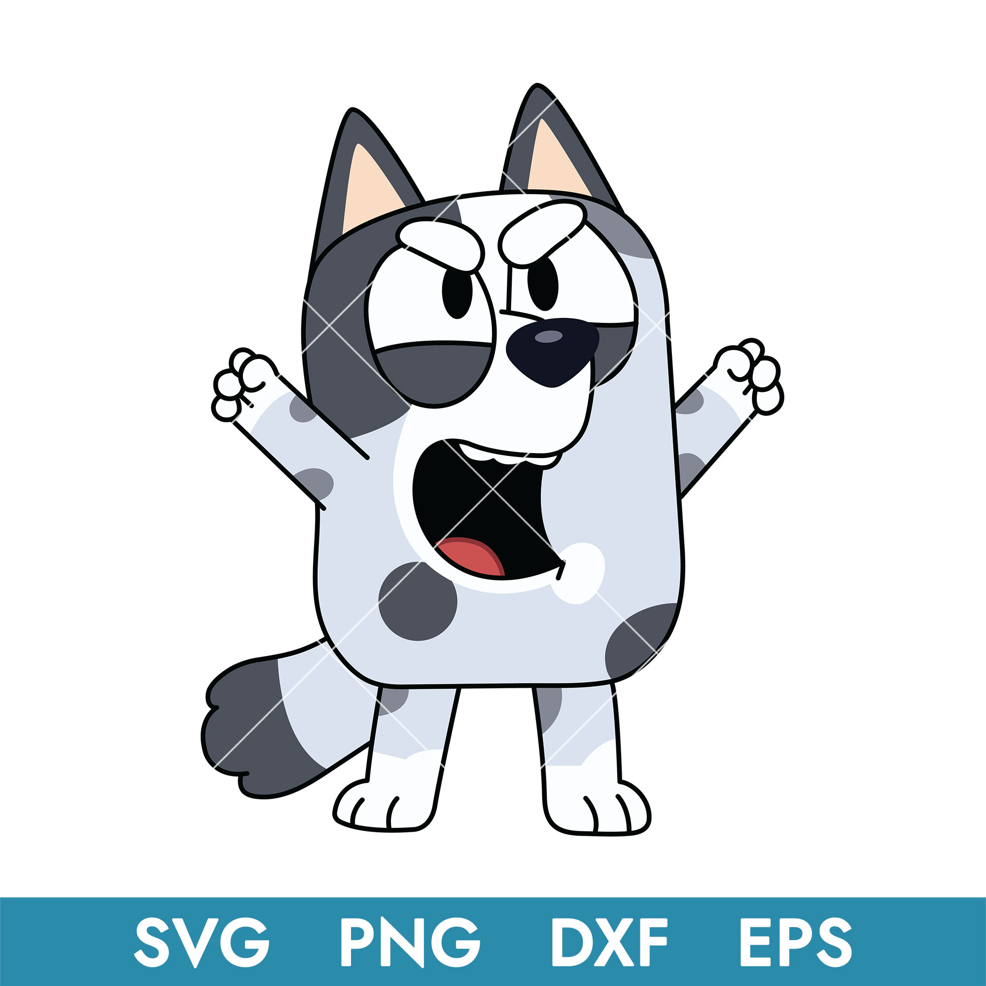 Bluey Muffin Svg, Bluey, Bluey Svg, Blue, Blue Dog, Bluey Ch | Inspire ...