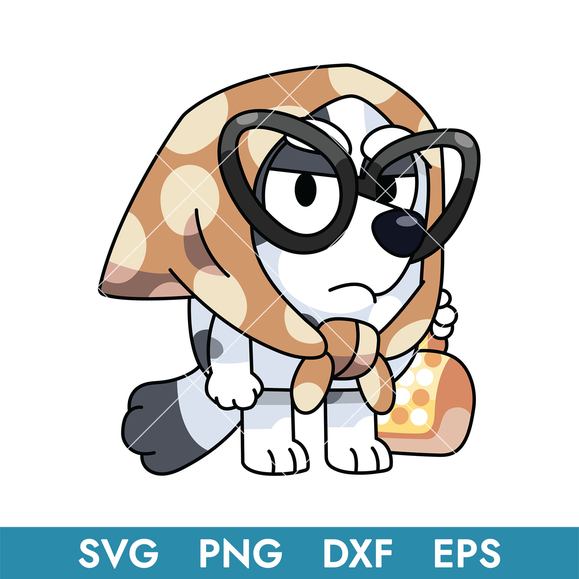 Muffin Granny Gladys Svg, Bluey Svg, Bluey, Blue, Blue Dog, - Inspire ...