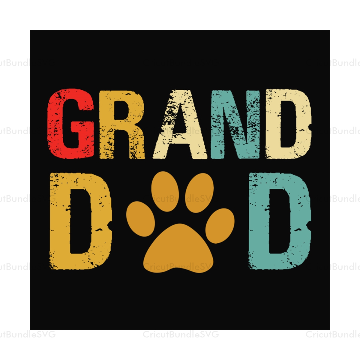 Granddad Vintage Svg, Fathers Day Svg, Grandpa Svg, Dog Dad | Inspire ...