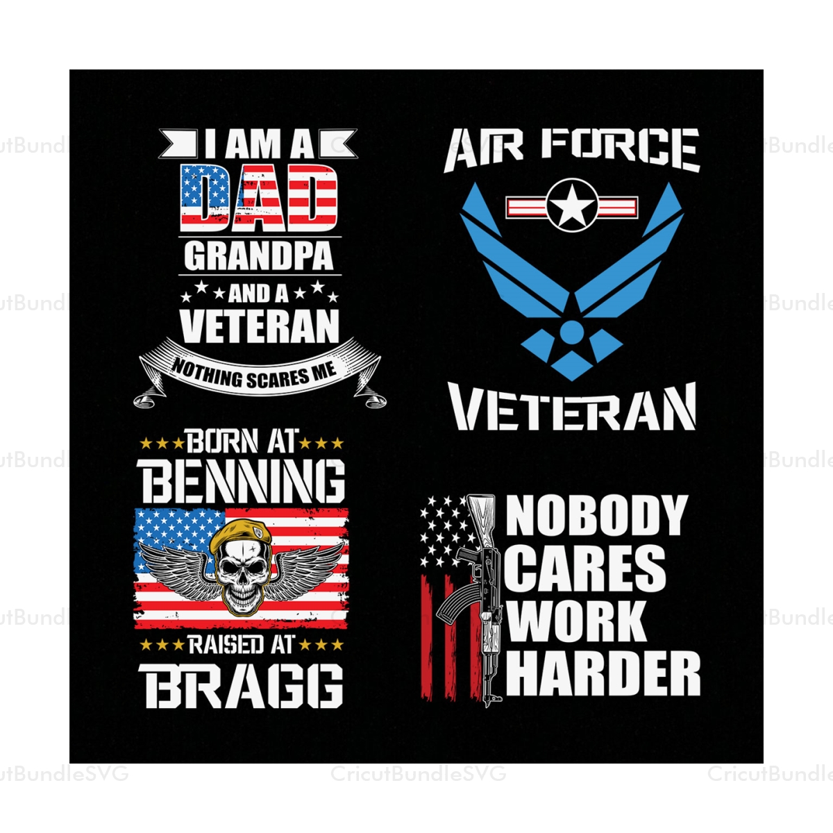 Air Force Veteran SVG, Born At Benning Raised At Bragg SVG, | Inspire ...