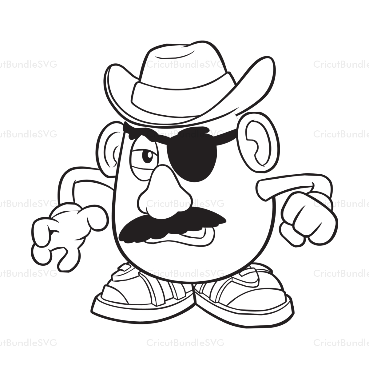 Coloring Toy Story Svg, Mr Potato Svg, Toy Story Logo Svg, C - Inspire Uplift