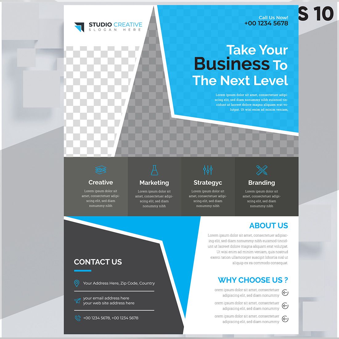 Modern Flyer Design 22 | Inspire Uplift