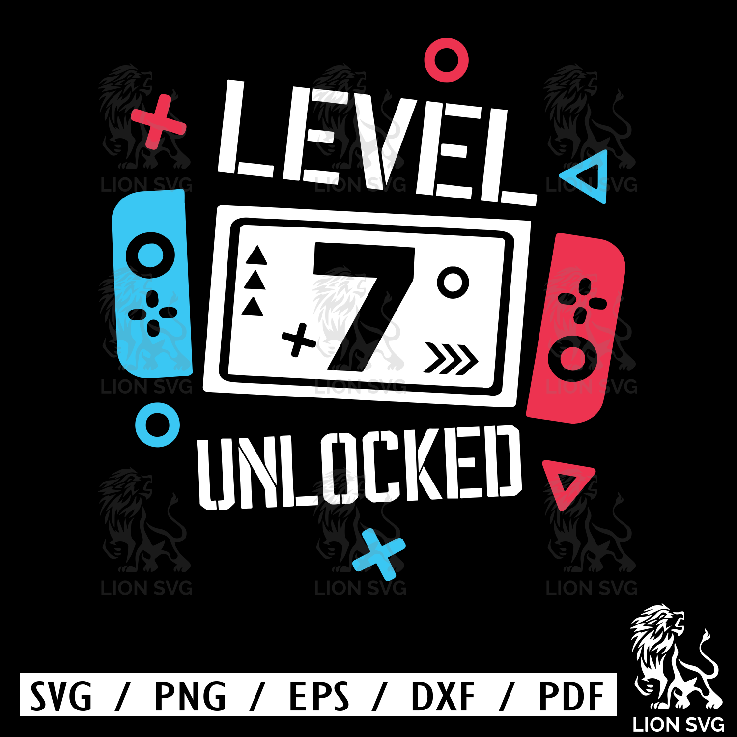 Level 7 Unlocked Birthday Svg, 7th Birthday Boy Gamer Svg, 7 | Inspire ...
