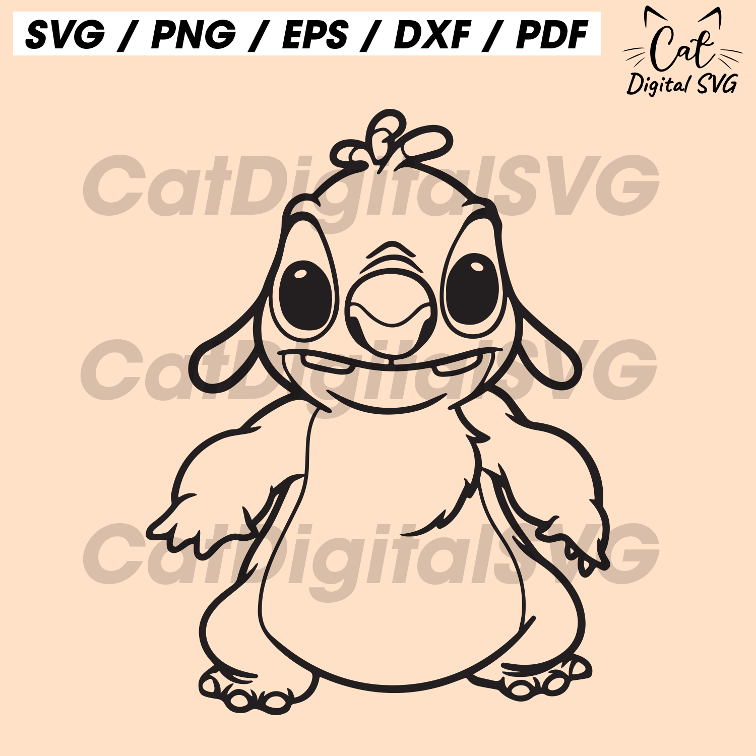 Reuben Lilo and Stitch Svg Clip art Files, Stitch, Stitch Ic | Inspire ...