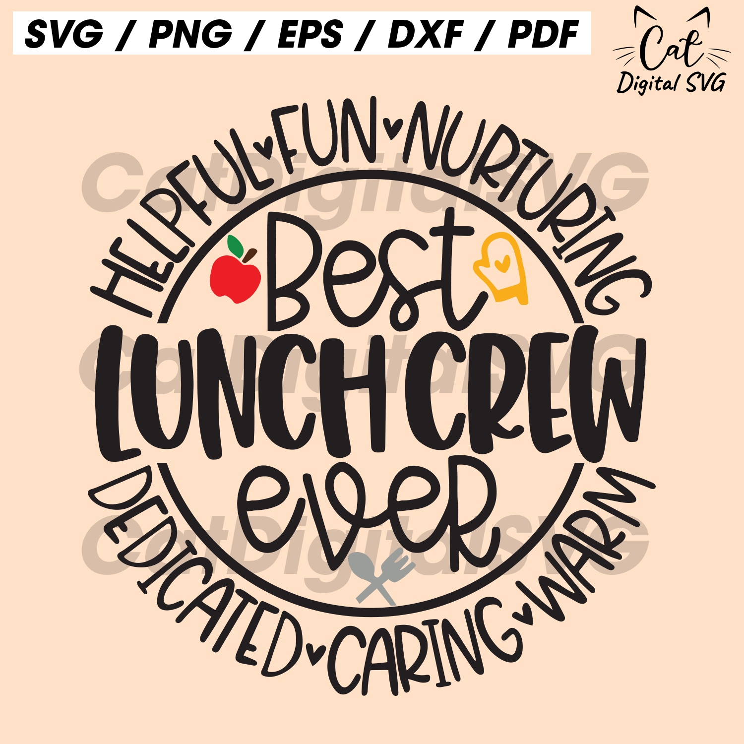 Lunch Crew Svg, Cafeteria Crew Appreciation Gift, School Lun | Inspire ...