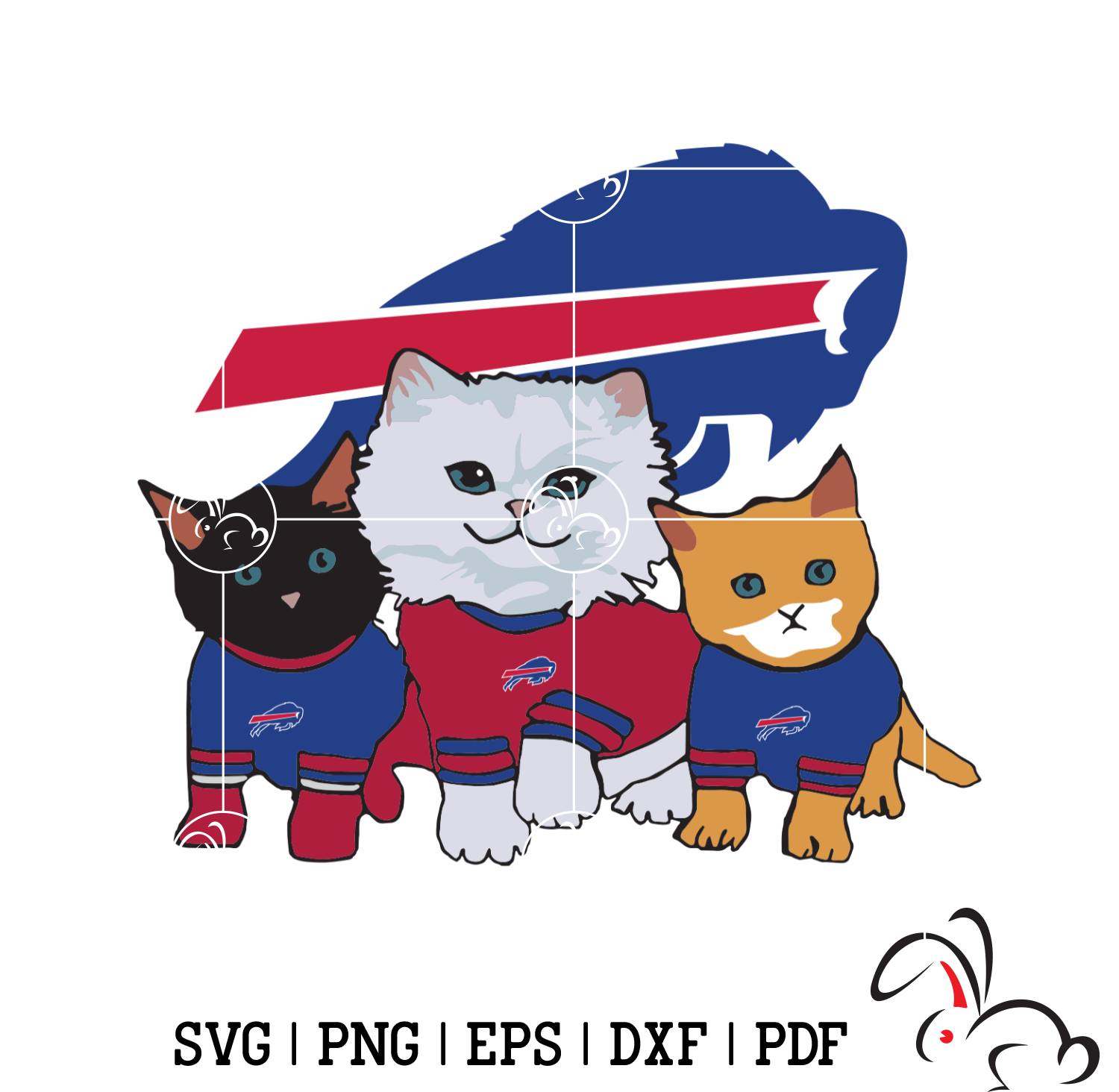 Buffalo Bills Cat Svg, Sport Svg, Buffalo Bills, Bills Svg, | Inspire ...