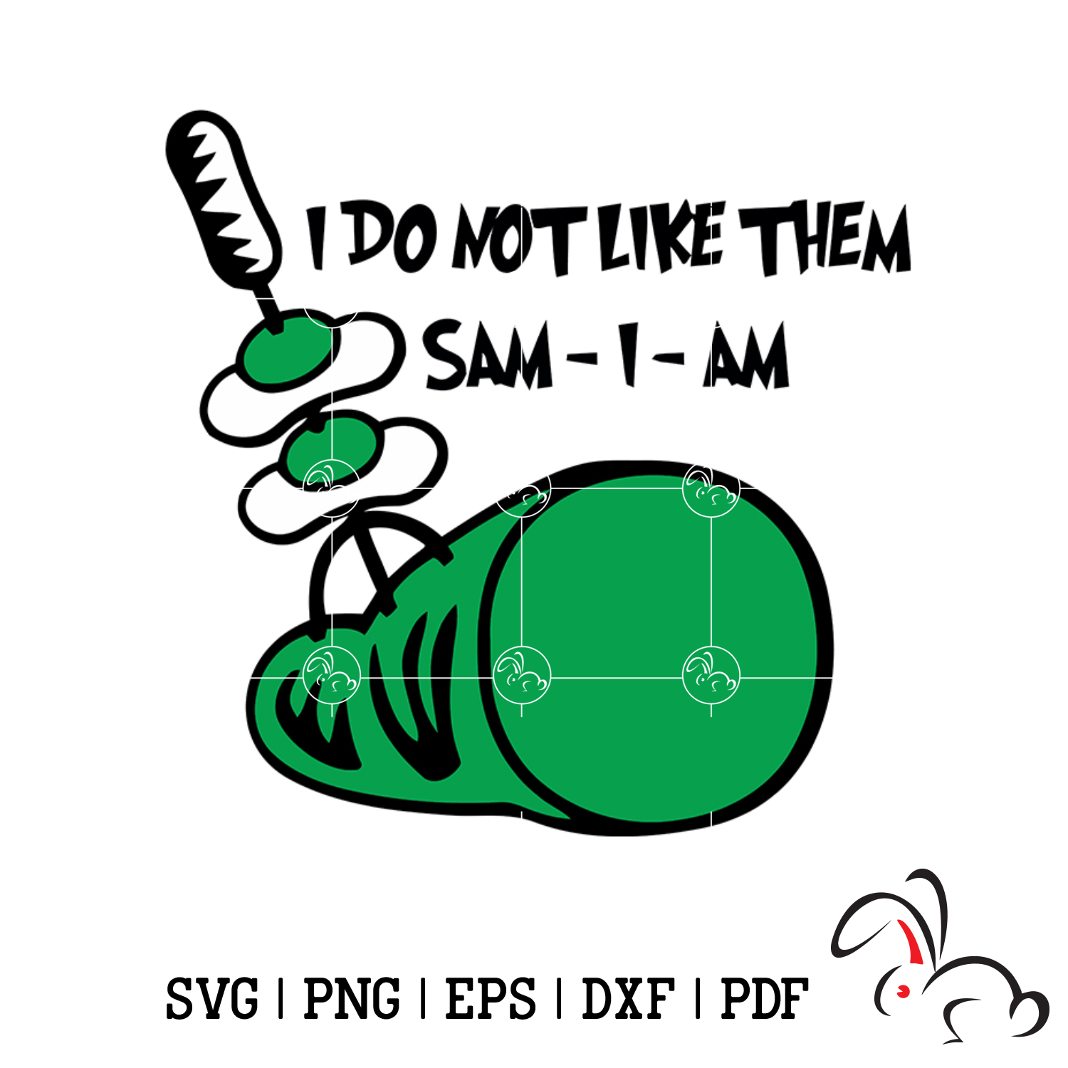 I Do Not Like Them Sam I Am Svg, Dr Seuss Svg, Ham Svg, Cat | Inspire ...