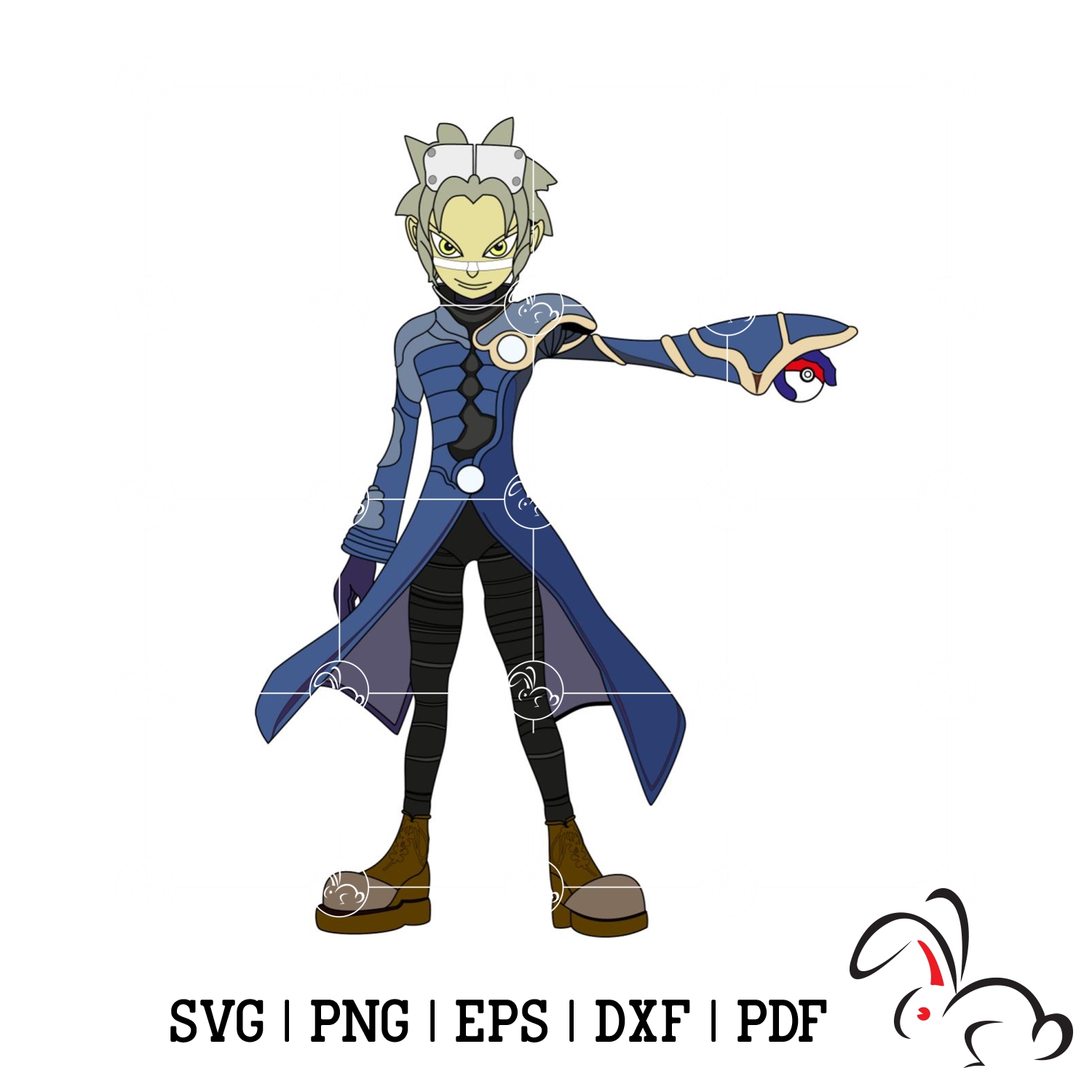 Cartoon Characters Pokemon Colosseum Wes SVG Cutting Files - Inspire Uplift