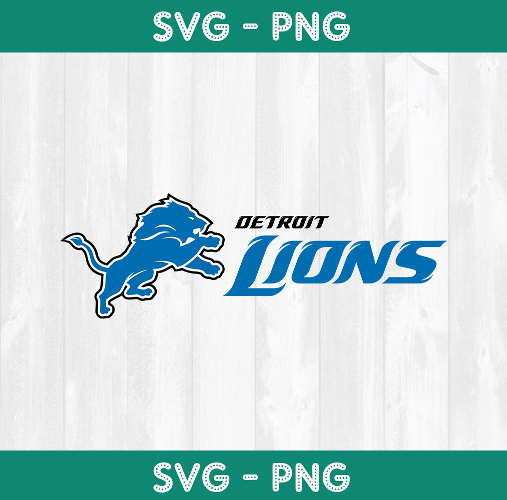 Detroit Lions Logo Svg, Detroit Lions Svg, NFL Logo Svg, NFL | Inspire ...