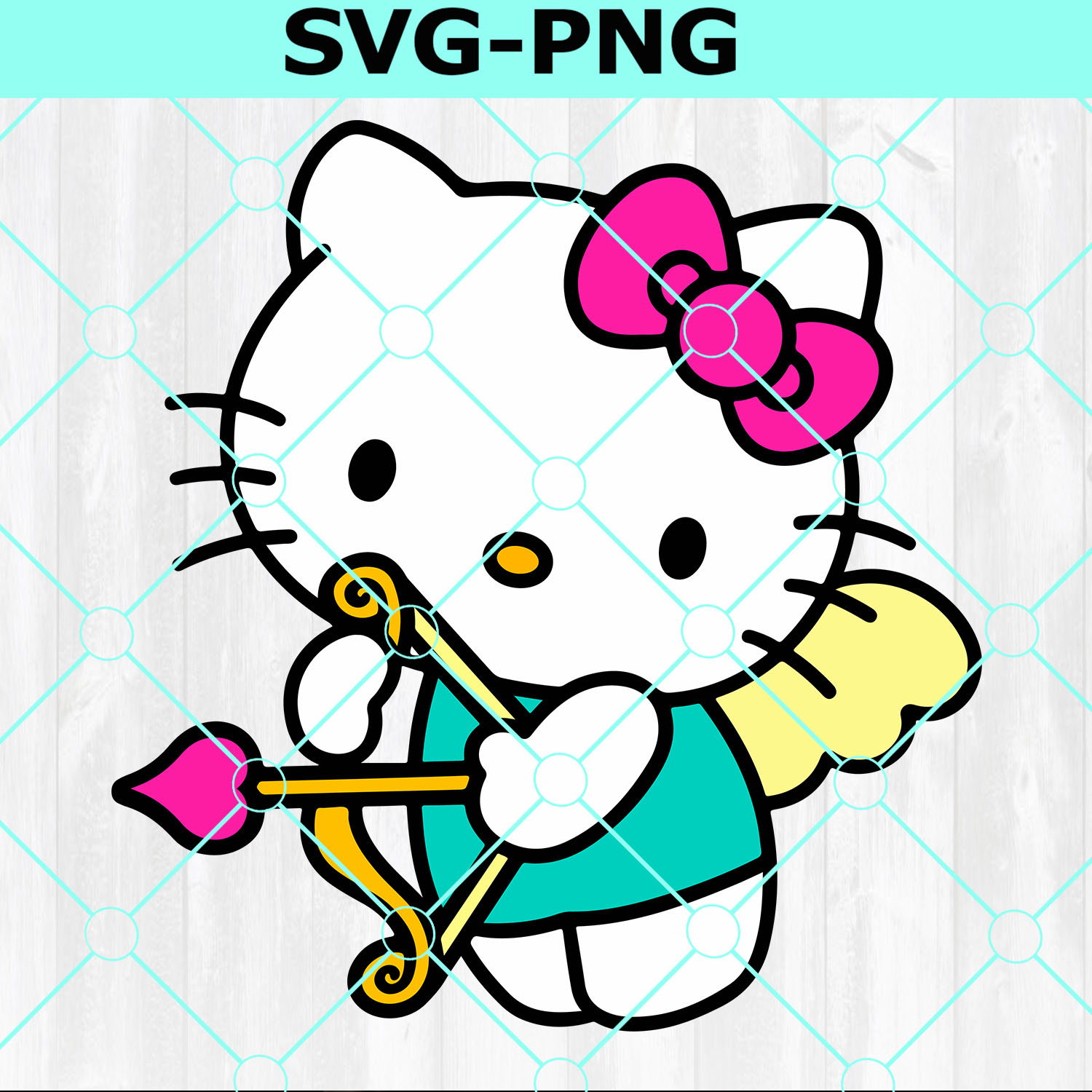 Hello Kitty Sagittarius Svg, Sagittarius Zodiac Svg, Hello K | Inspire ...