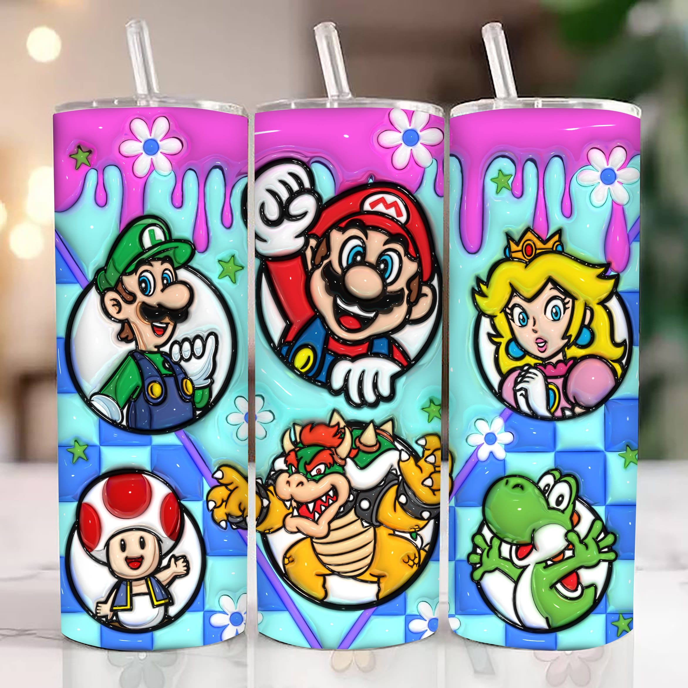 Inflated Game Cartoon Tumbler Wrap, 3d Inflated Cartoon tumb | Inspire ...