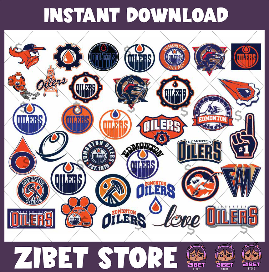 35 Files Edmonton Oilers Bundle SVG, Edmonton svg, Oilers sv | Inspire ...