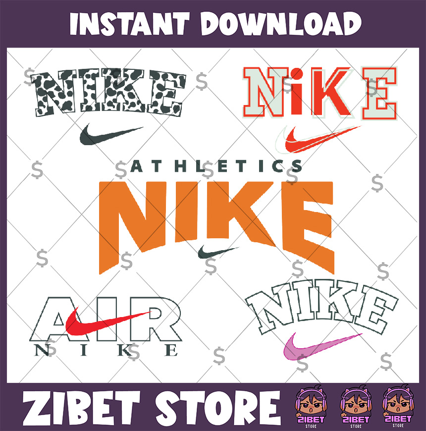 Nike Logos Svg Bundle, Trending Svg, Nike Svg, Nike Logo Svg | Inspire ...