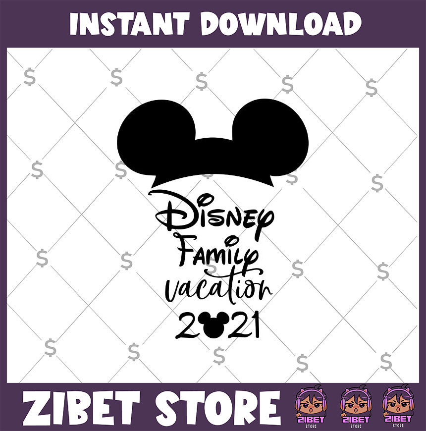 Disney Family 2021 Vacation SVG Disney Trip Mickey Family Tr | Inspire ...