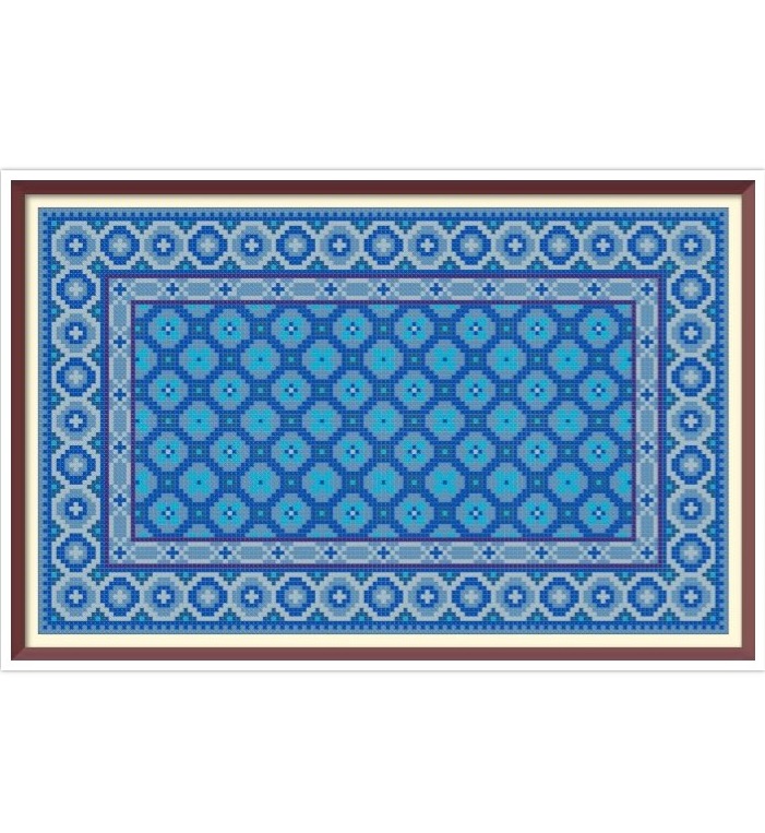 Barbie Rug - Cross Stitch Pattern - PDF Making Miniature Ori | Inspire ...