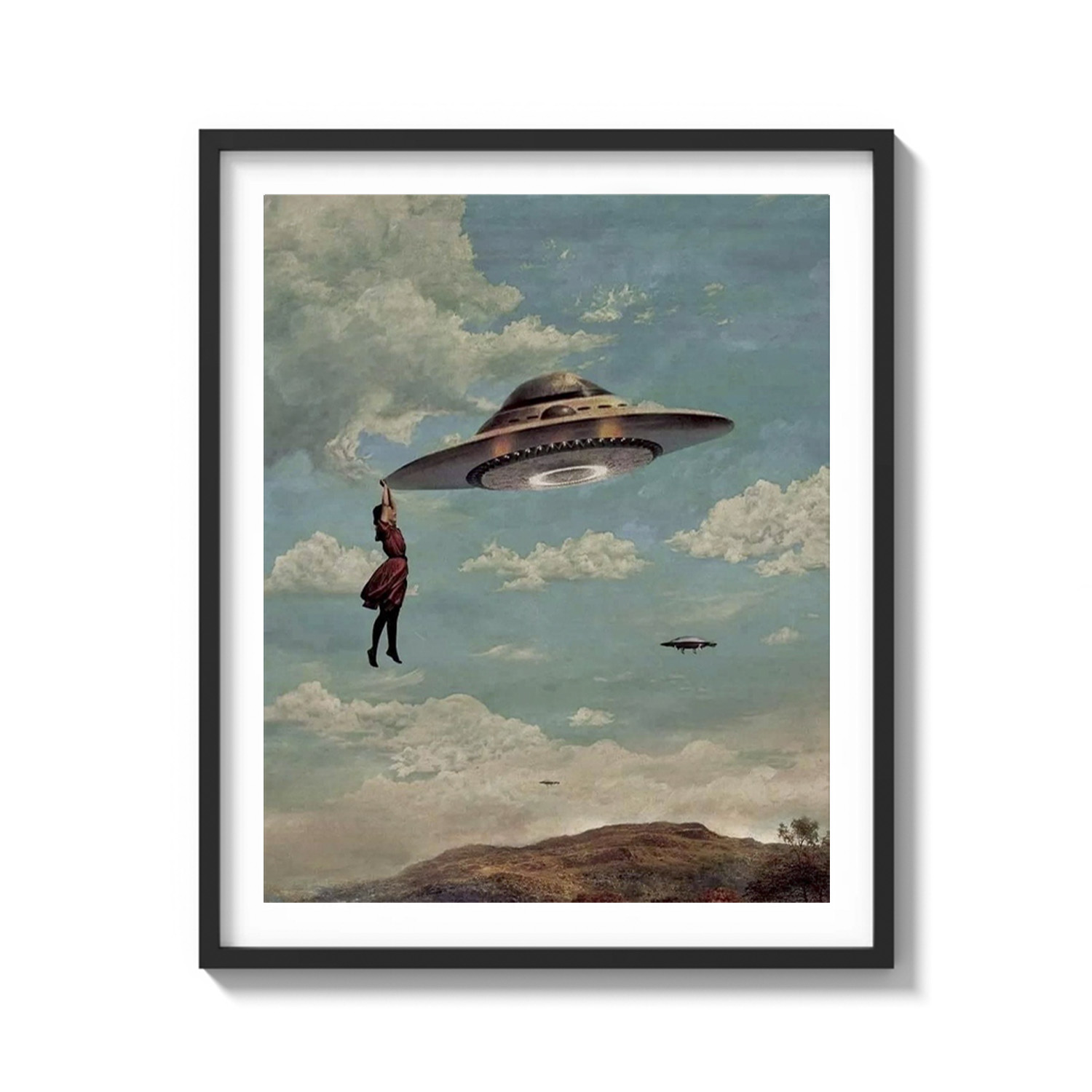 UFO Art Print | Inspire Uplift