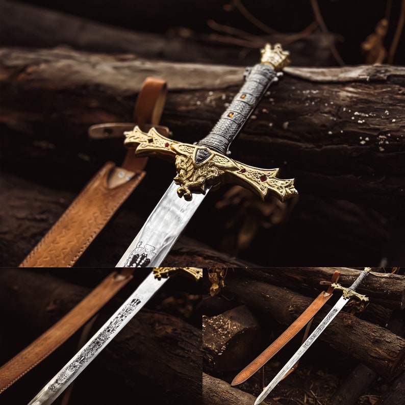 Medieval Sword, Handmade Stainless and Damascus Steel Swords | Inspire ...