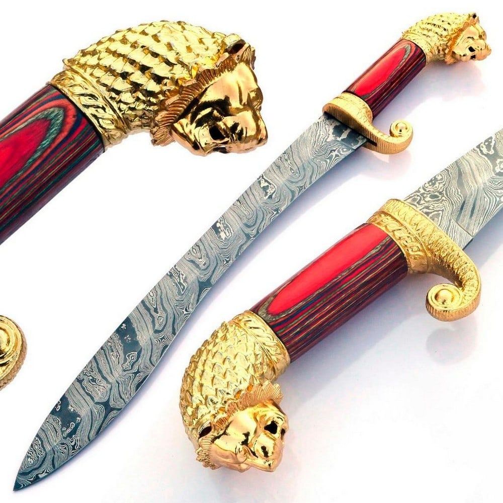 The SHEIKHS KUKRI Damascus Sword custom handmade damascus wi | Inspire ...