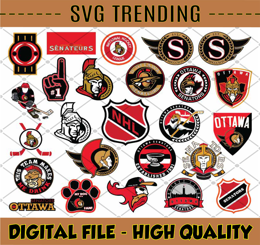 25 Files Ottawa Senators Bundle svg, Ottawa svg, Senators Sv | Inspire ...