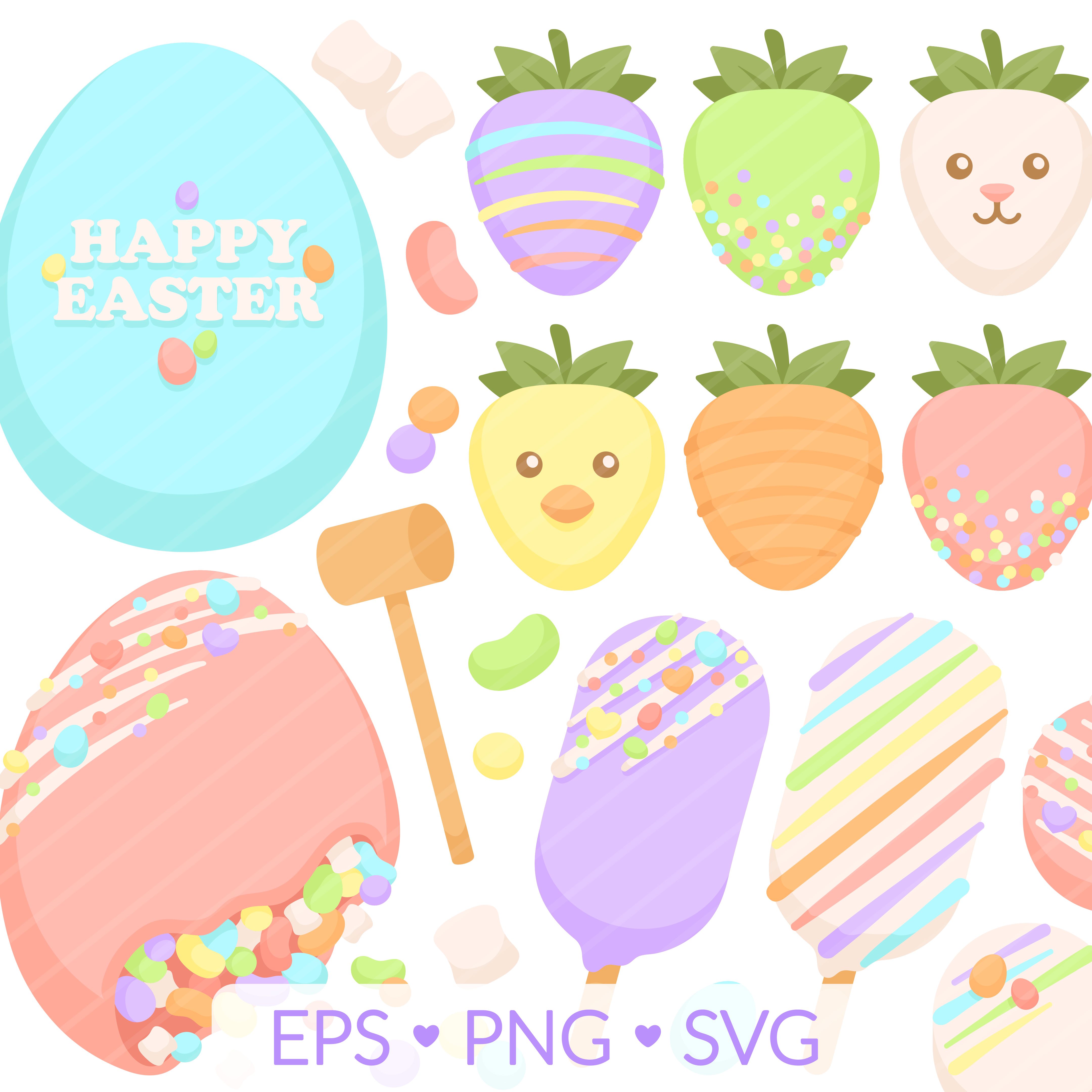 Easter Breakable Egg Candy Clipart - SVG, PNG, EPS Images - | Inspire ...