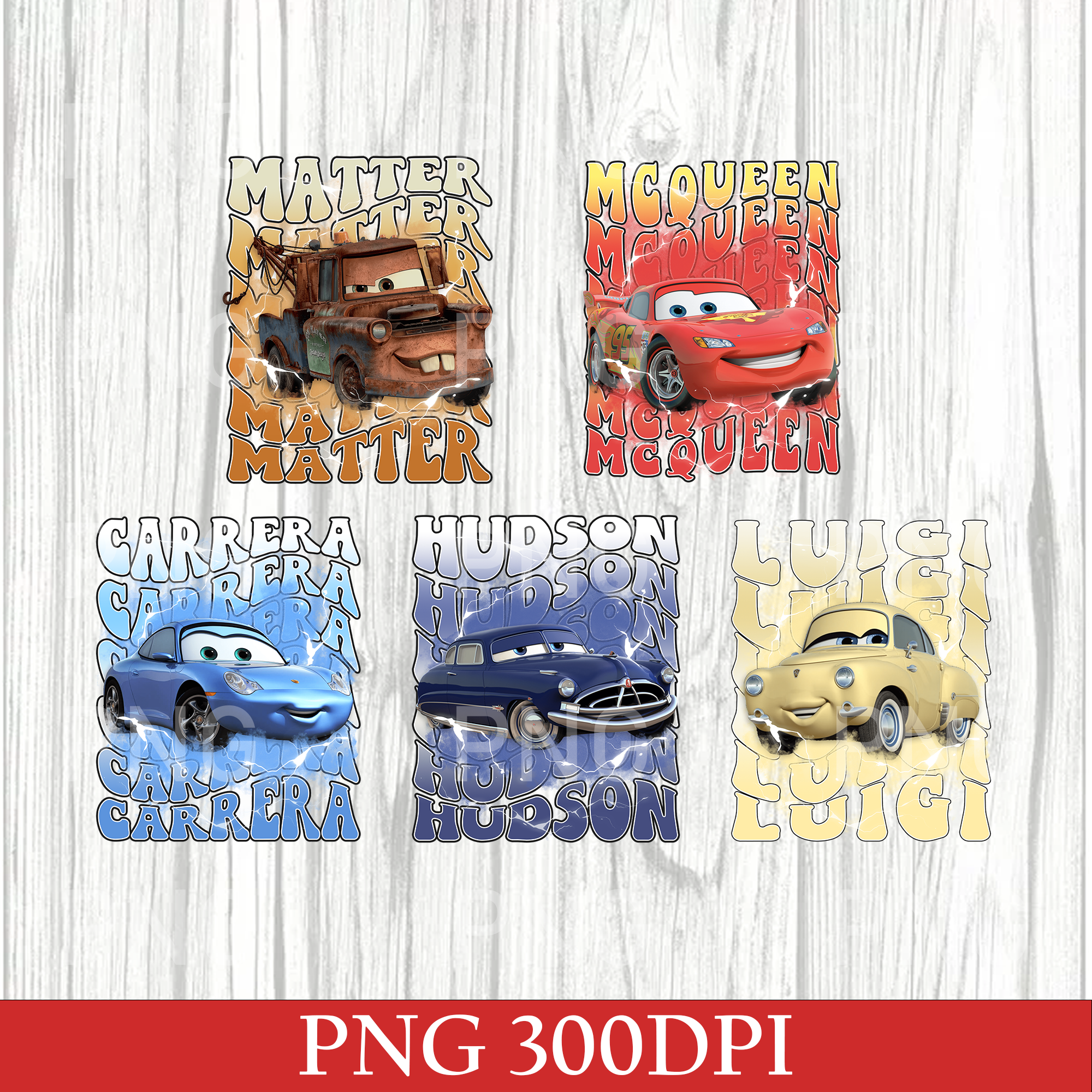 Disney Lightning McQueen Teams PNG, Disney Family Matching P | Inspire ...