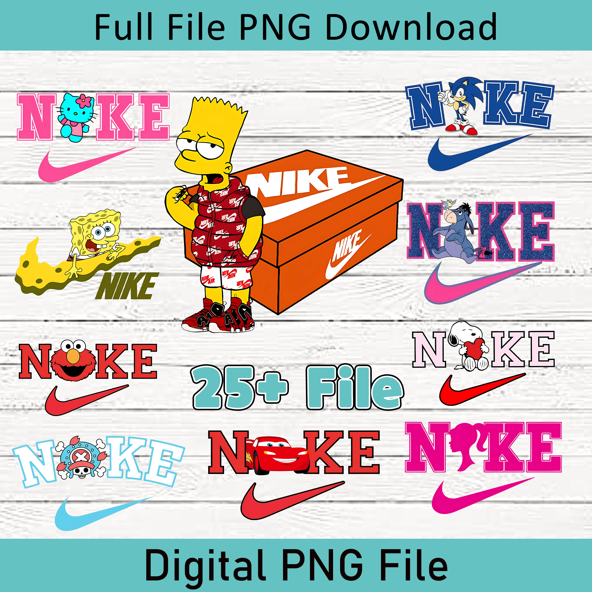 25+ Bundle Nike Merch PNG, Hello Kitty Nike, Disney Nike PNG | Inspire ...