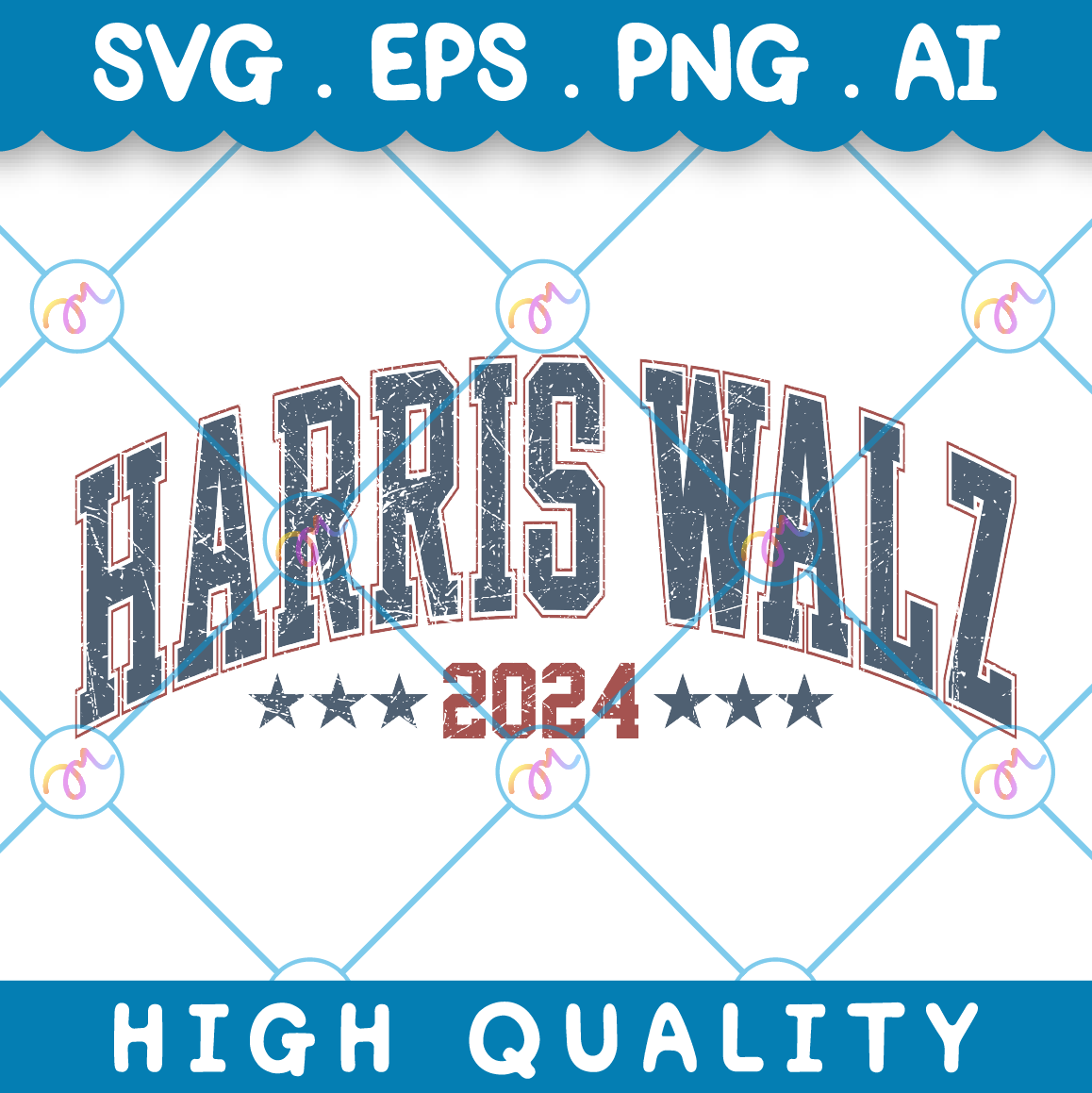 Harris Walz 2024 SVG, Election Kamala Harris Tim Walz 2024 S | Inspire ...