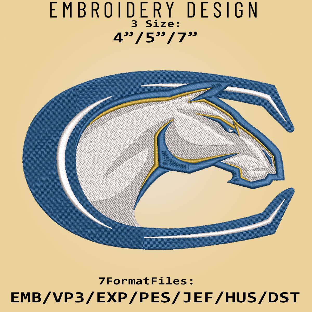 NCAA Logo UC Davis Aggies, Embroidery design, Embroidery Fil | Inspire ...