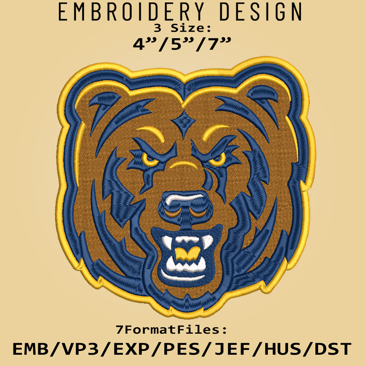 NCAA Logo UC Riverside Highlanders, Embroidery design, Embro | Inspire Uplift