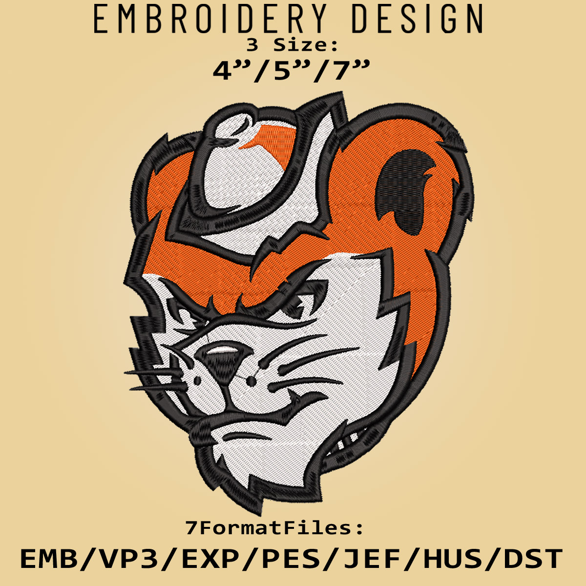 NCAA Logo Sam Houston Bearkats, Embroidery design, Embroider | Inspire ...