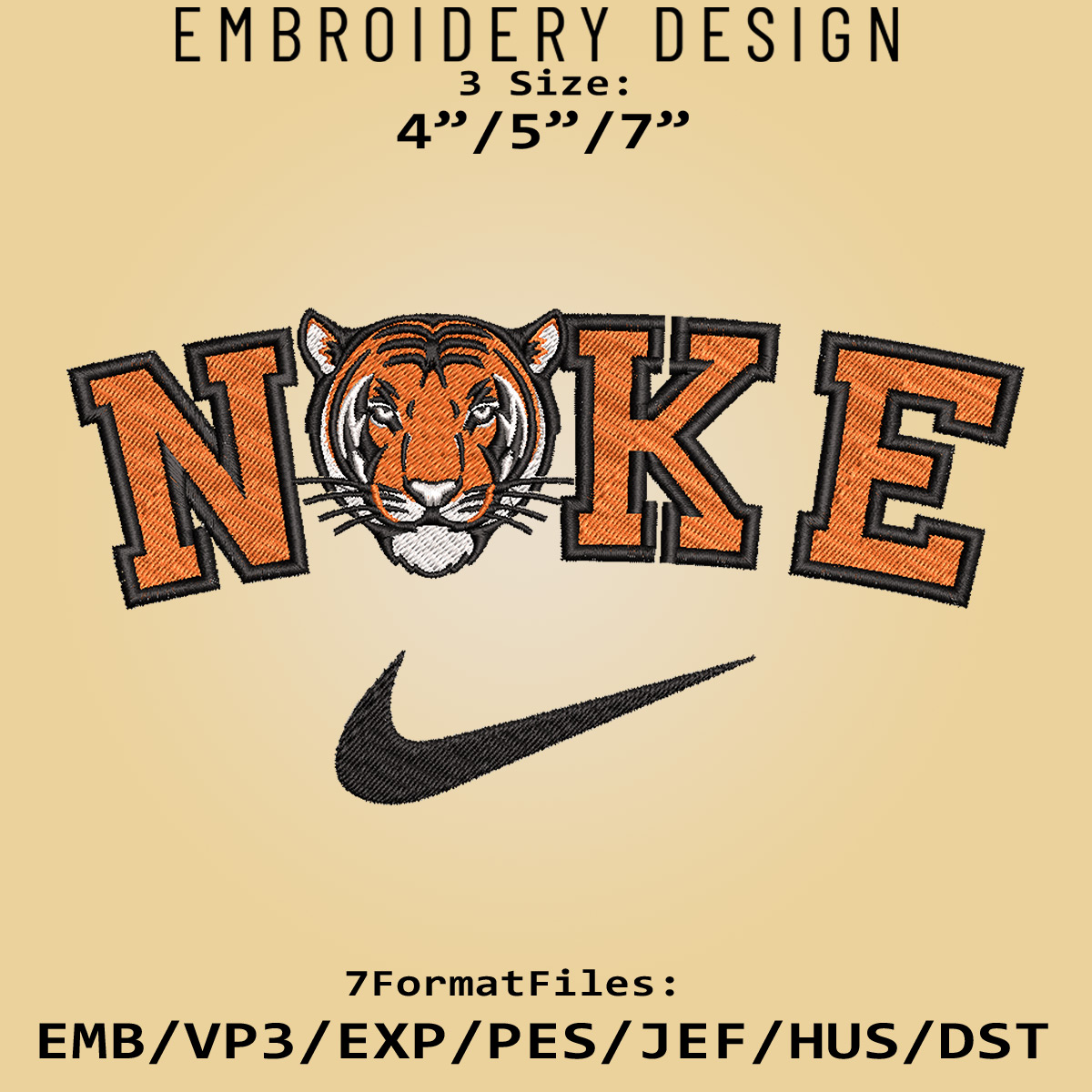 NCAA Logo Nike Princeton Tigers Embroidery design, Embroider | Inspire ...